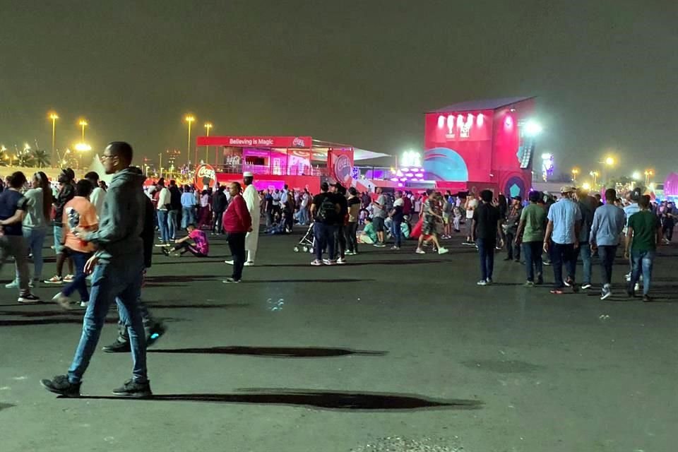 Palidece Fan Fest de Qatar 2022