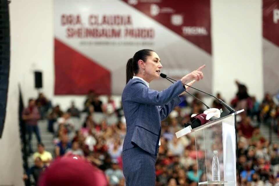 Promueve Sheinbaum A Amlo En Nuevo León