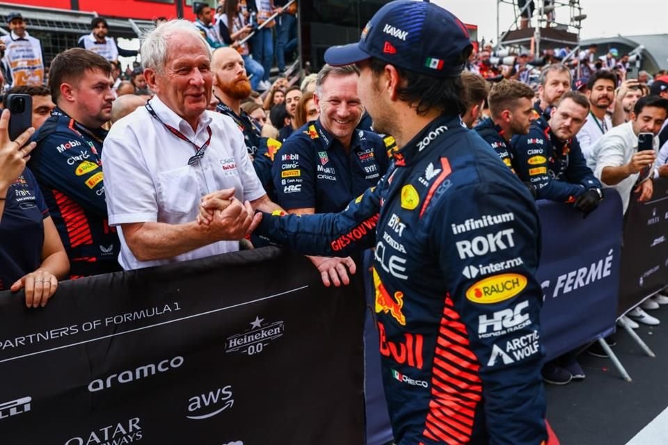 Checo, inconsistente y desconcentrado.- Helmut Marko