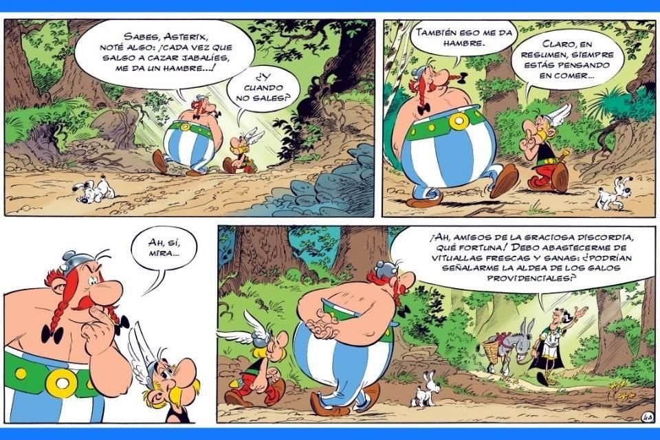 Retoman sus aventuras Astérix y Obélix