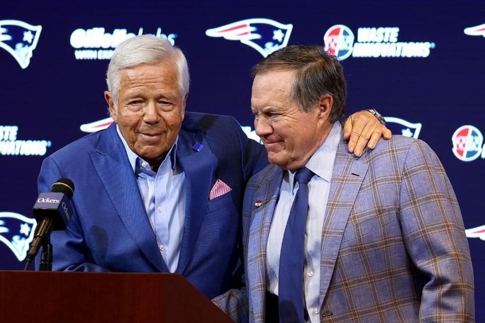 Sale Bill Belichick De Patriotas Tras 6 Anillos De Sb