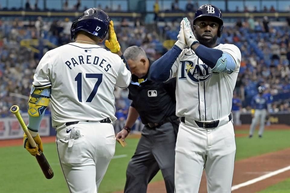 Conecta Randy Arozarena su primer jonrón del año