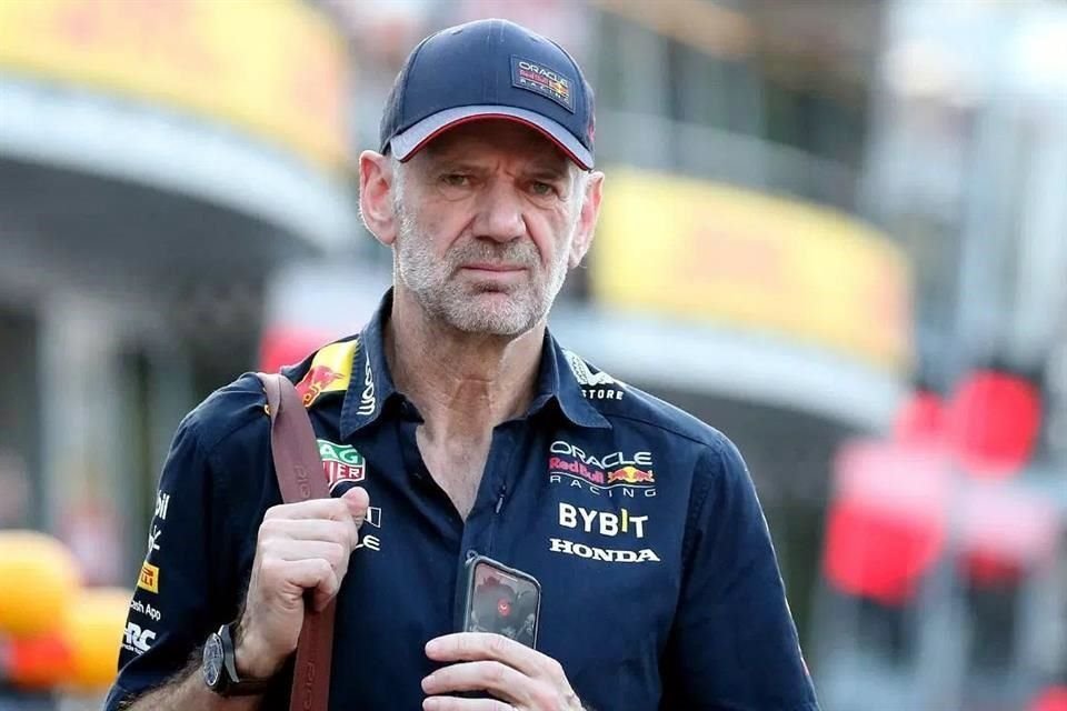 Confirma Red Bull que Adrian Newey saldrá en 2025