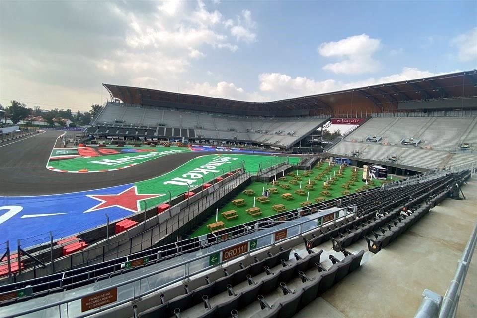 El nuevo Estadio GNP en el Autódromo Hermanos Rodríguez