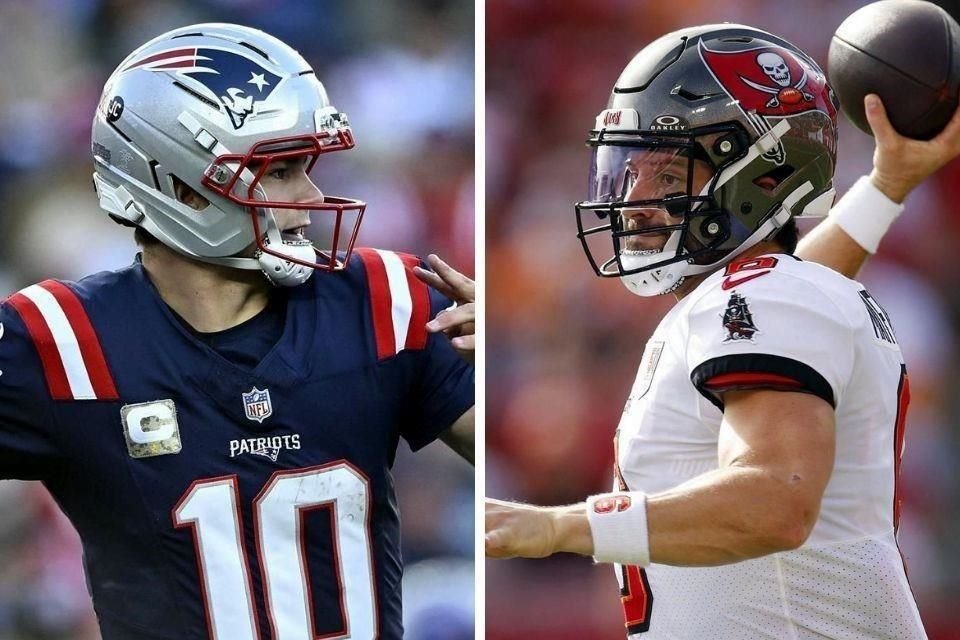 Superan Drake Maye y Baker Mayfield expectativas